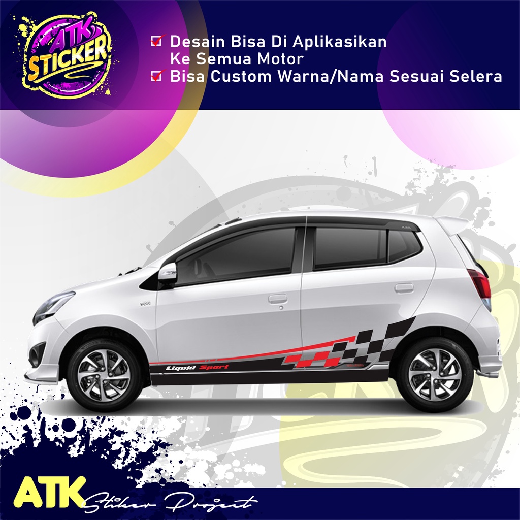 Jual Stiker Strip micky Sticker Strip Modifikasi 14 Warna Modifikasi ...