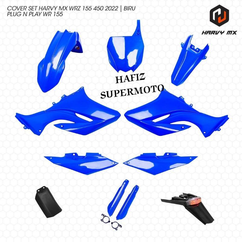 Jual COVER BODY SET YAMAHA WR 155 PNP PLUG AND PLAY SPAKBOR DEPAN ...