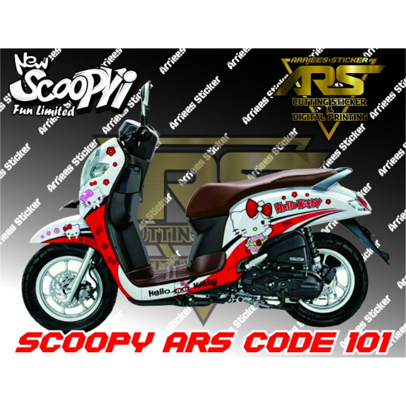 Jual DECAL SCOOPY FULL BODY - STICKER SCOOPY 2017-2020 | Shopee Indonesia