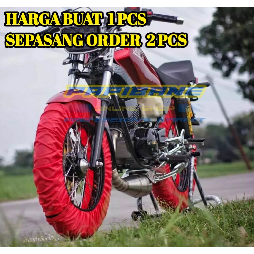 Jual Cover ban motor Sarung ban motor. Bungkus ban motor. Selimut ban ...