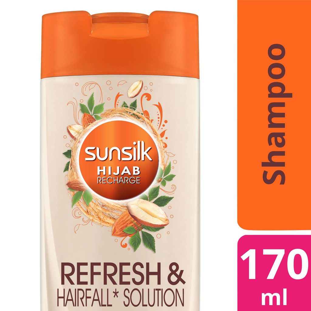 Jual Sunsilk Hijab Recharge Refresh & Hairfall Solution Shampoo 170 ml ...