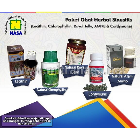 Jual Paket Obat Herbal Sinusitis NASA Manjur | Shopee Indonesia