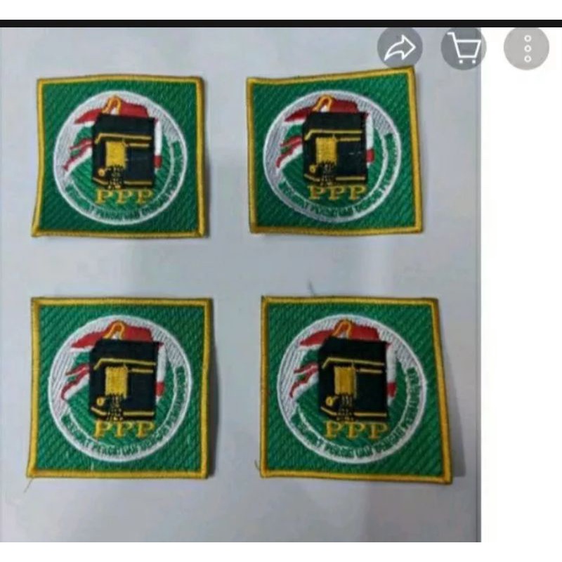 Jual logo partai ppp terbaru bordir computer | Shopee Indonesia