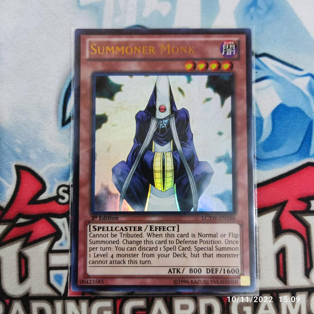 Jual yugioh summoner monk LCYW ultra rare original | Shopee Indonesia
