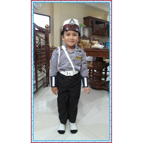 Jual Anak-Profesi-Kostum- Baju Seragam Polisi Anak/Seragam Polisi Laki ...