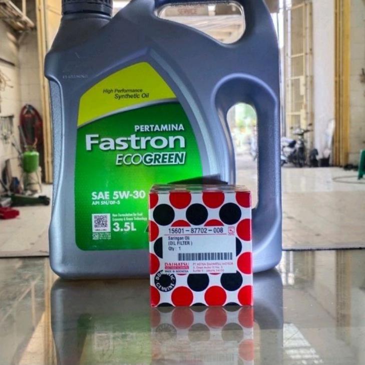 Jual Paket Oli LCGC Fastron EcoGreen 5w-30 + Filter oli Agya Ayla Sigra ...
