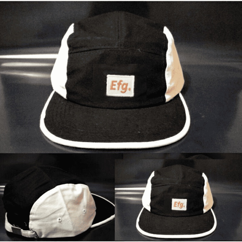 Jual TOPI DISTRO EFG 5 PANEL HITAM/PUTIH (COD) | Shopee Indonesia