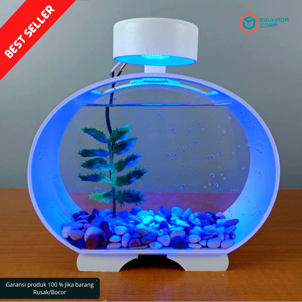 Jual [ PROMO ] Aquarium ikan Cupang Soliter Akrilik Aquarium mini ...