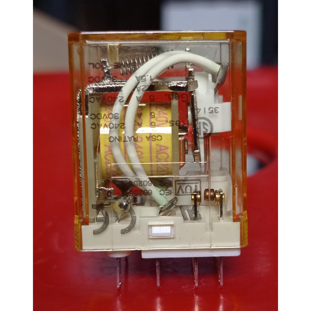 Jual IDEC RY4S-U AC 220V 14 Pin 220VAC Mini Electromagnetic Relay READY ...