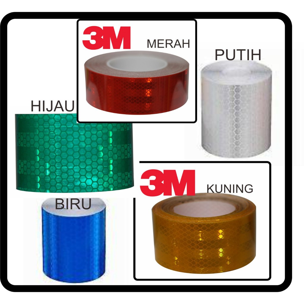 Jual sticker reflector 3M-STICKER MOBIL BOX-STIKER MOBIL KIR-STIKER ...