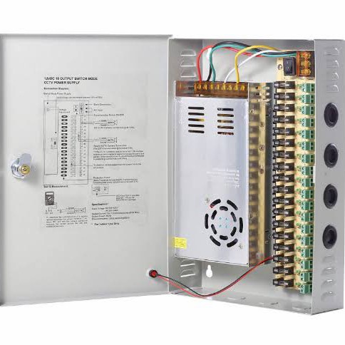 Jual POWER SUPPLY 12V 30A BOX PANEL / POWER SUPPLY 12 VOLT 30 AMPER ...