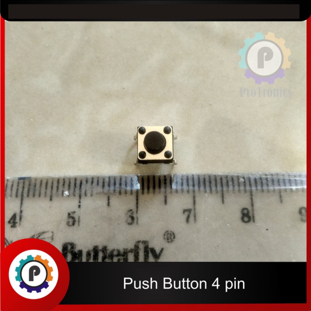 Jual 15pcs Push Button 4 pin 4 kaki | Shopee Indonesia