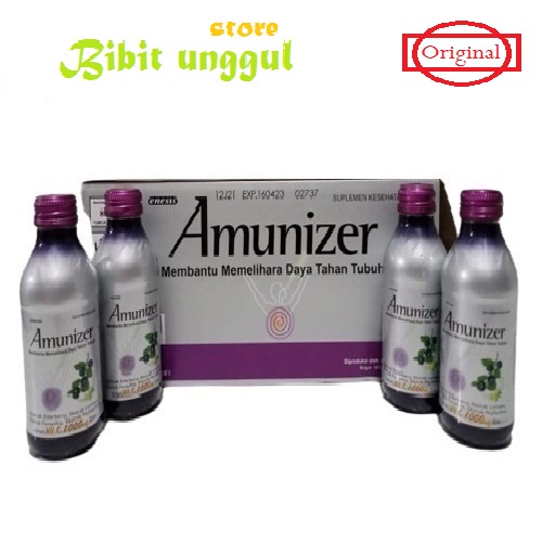 Jual Amunizer Vitamin C 1000mg 1 Dus isi 24 Botol | Shopee Indonesia