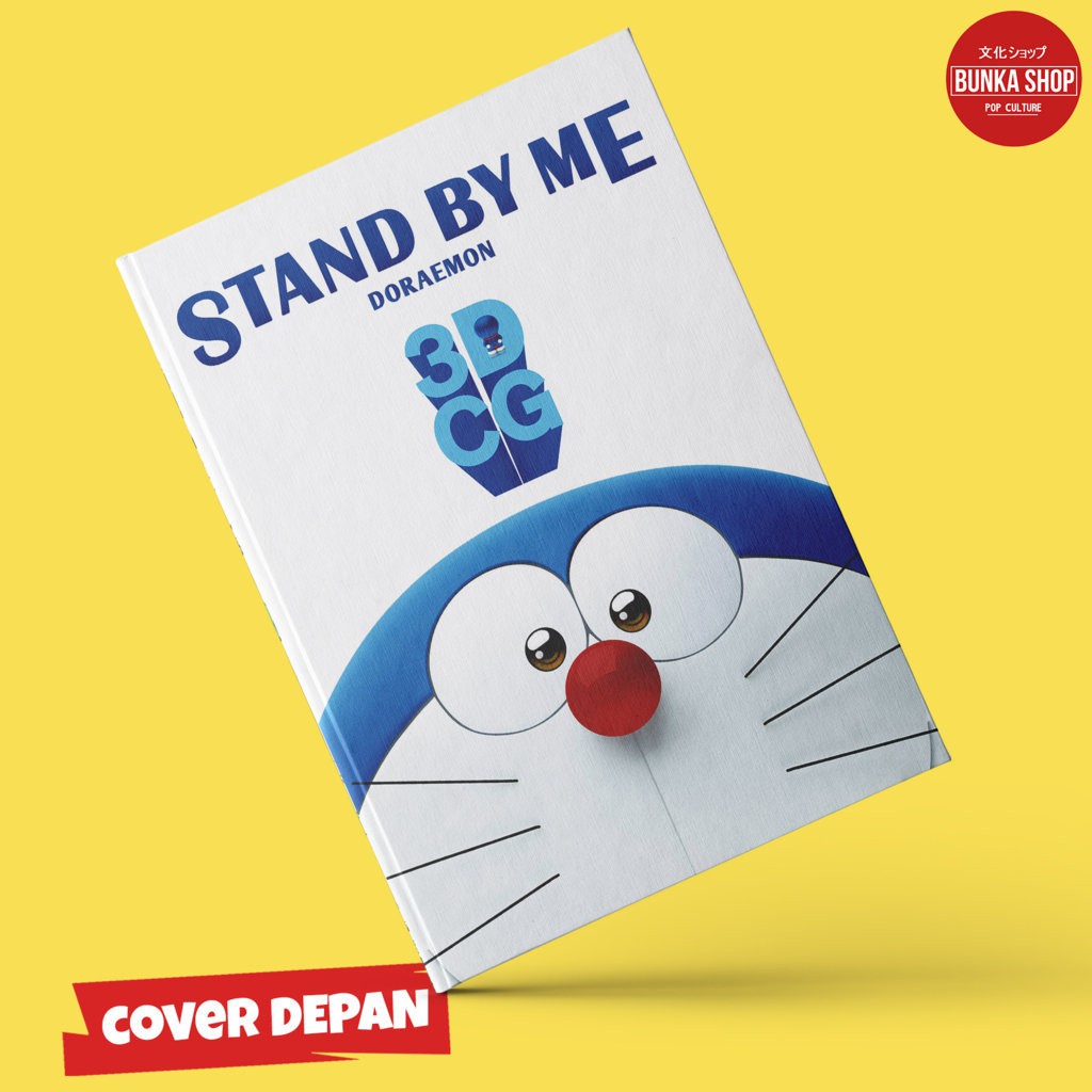 Jual Note Book Hardcover Anime Doraemon Stand by me Ukuran A5 Buku ...