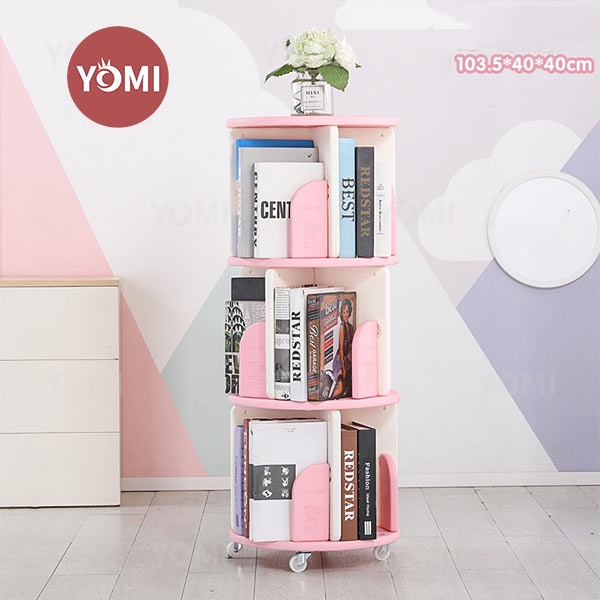 Jual YOMI- Putar Rak Buku Anak S63/ Rak Buku Serbaguna Tempat ...
