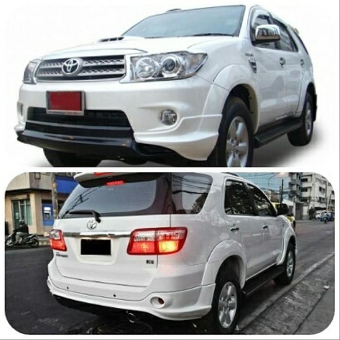 Jual bodykit fortuner BIG PROMO bodykit toyota fortuner TRD 2 ..top ...
