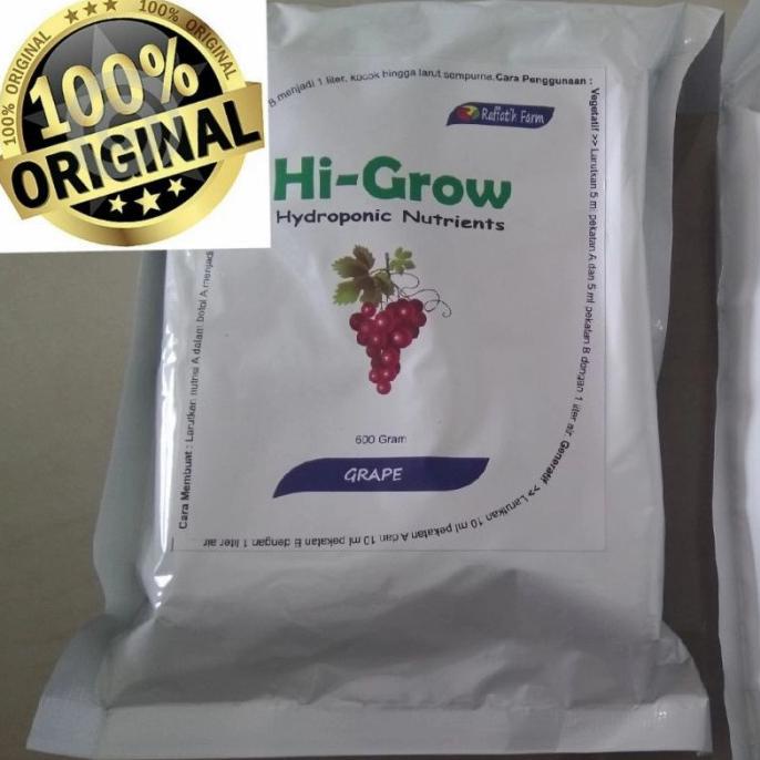 Jual TERMURAH Hi-grow pupuk ab mix ANGGUR higrow BY RAFFATIH FARM PUPUK ...
