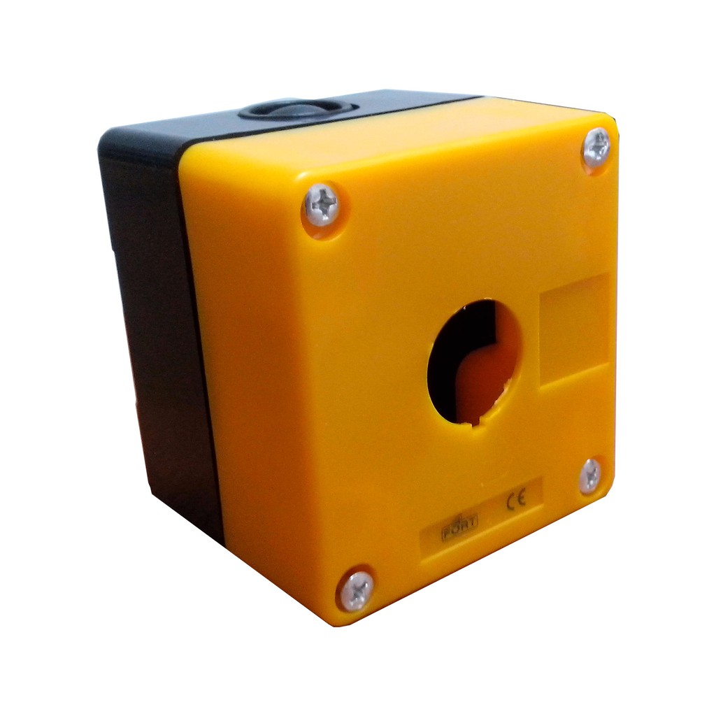 Jual BOX Push Button Station 22mm BX1-22 YELLOW/CONTROL SWITCH BOX ...