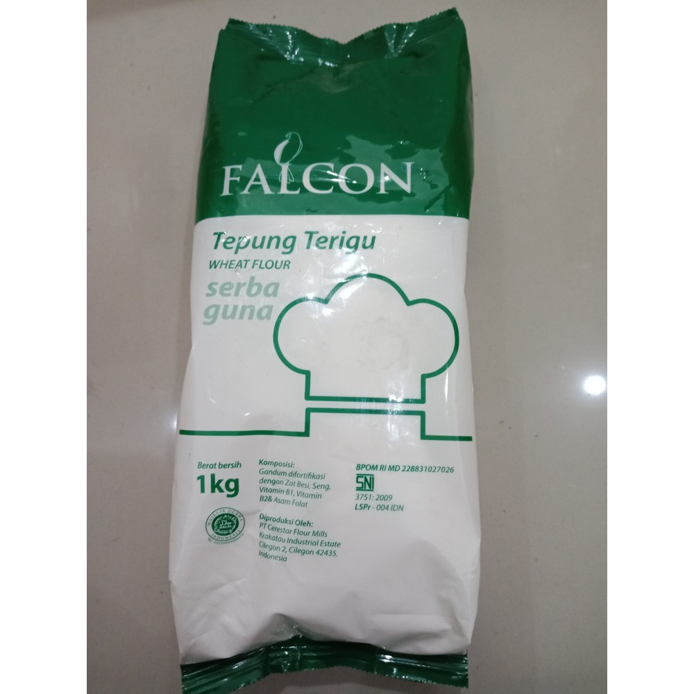 Jual Falcon Tepung Terigu Serba Guna 1 Kg | Shopee Indonesia