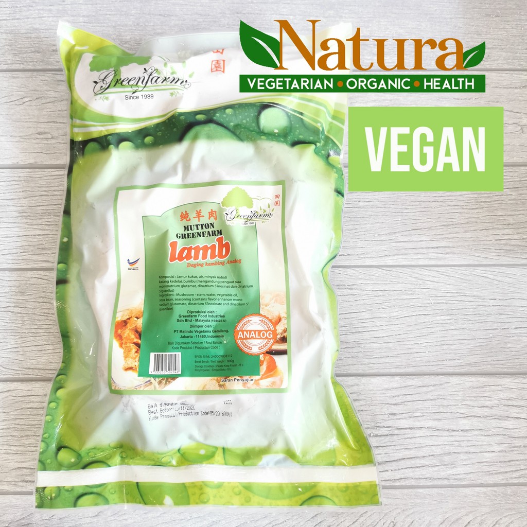 Jual Greenfarm Mutton Lamb Yang Rok 800gr Daging Kambing / Sapi Vegan ...