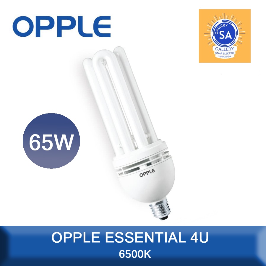 Jual Opple Lampu Essential 65 Watt 4U 6500K / Putih | Shopee Indonesia
