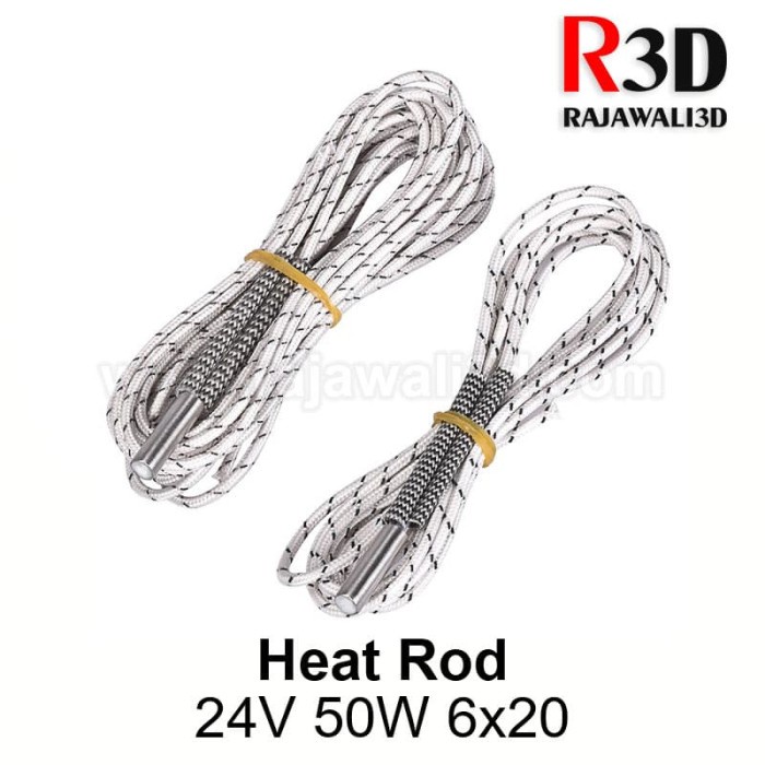 Jual Heat Rod Heating Rod 6x20 24V 50W 6*20mm | Shopee Indonesia
