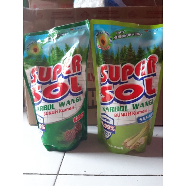 Jual Super sol Karbol wangi 780ml | Shopee Indonesia