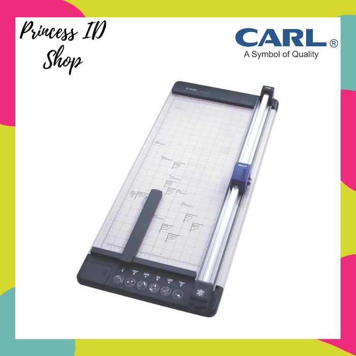 Jual PEMOTONG KERTAS PAPER CUTTER CARL DC--250 | Shopee Indonesia