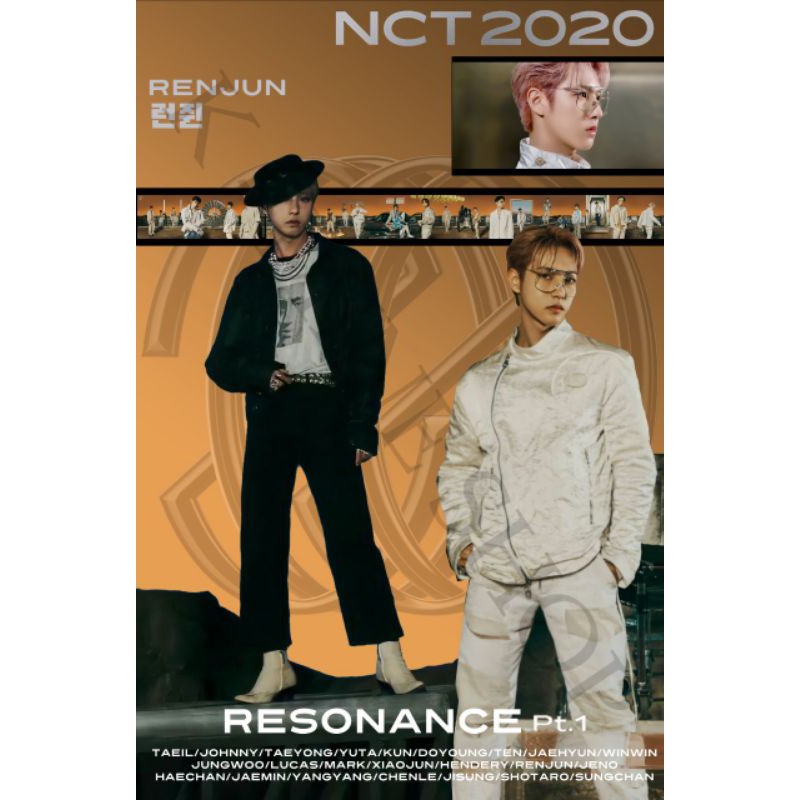 Jual postcard / poster NCT2020 fanmade (RENJUN) | Shopee Indonesia