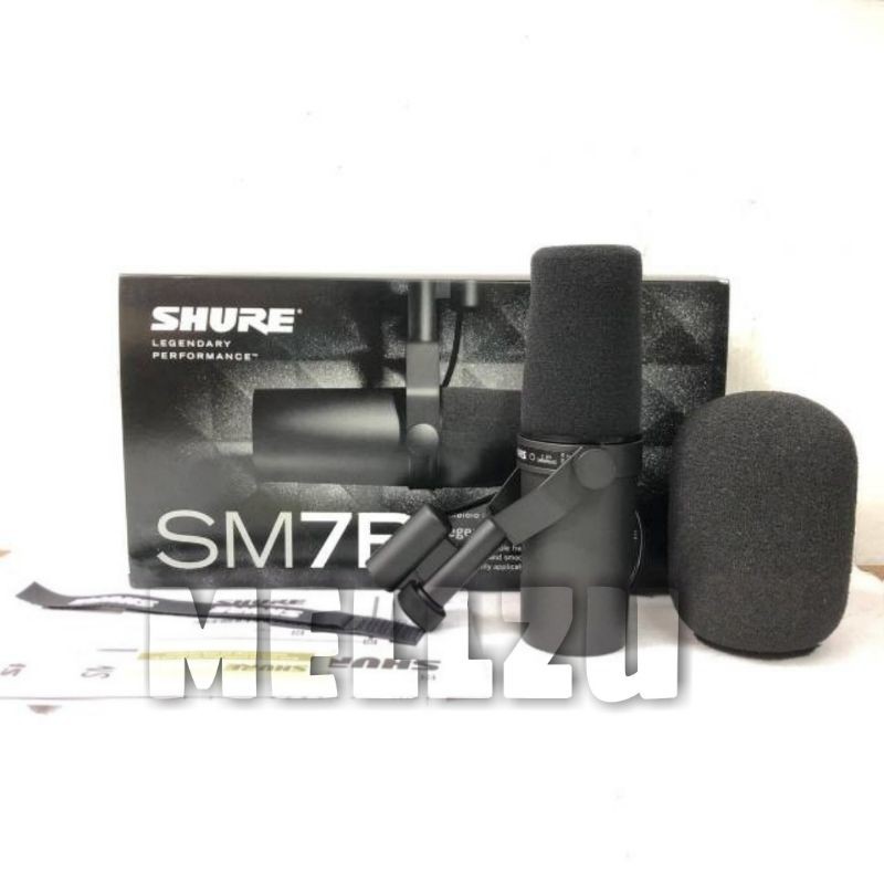 Jual Microphone Recording Shure SM 7 B Original Studio Recording Mic ...