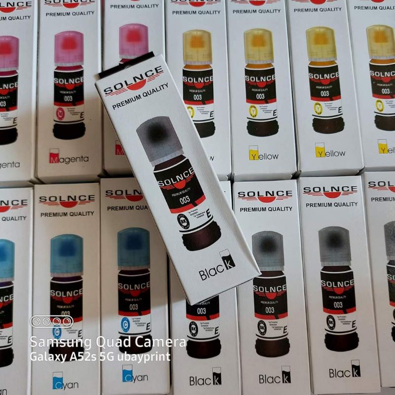 Jual Tinta Printer EcoTank 003 Epson Original Solnce | Shopee Indonesia