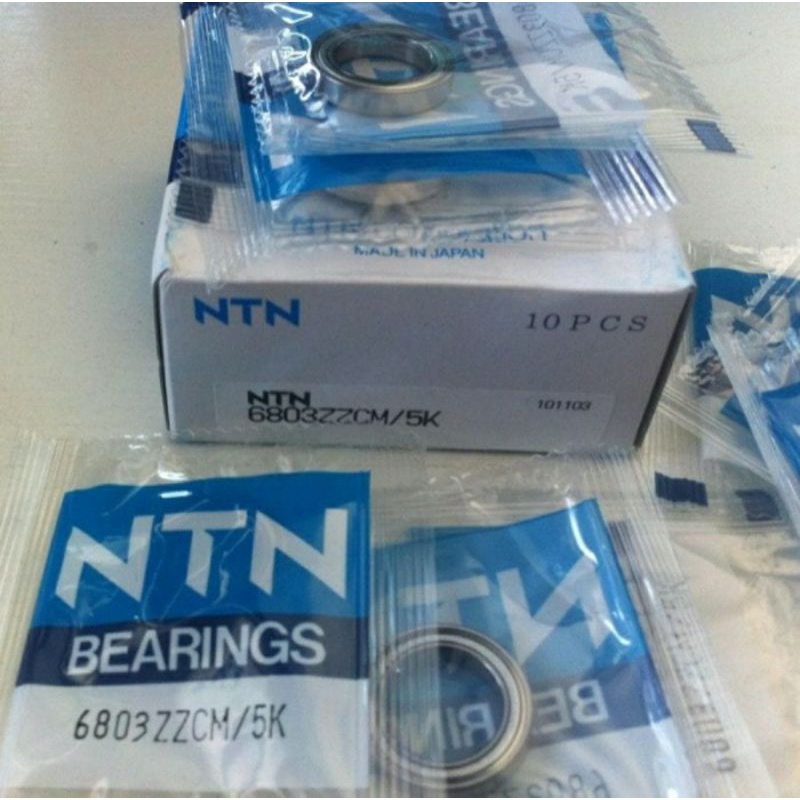 Jual BEARING/LAHER 6803 ZZ NKN NTN JAPAN | Shopee Indonesia