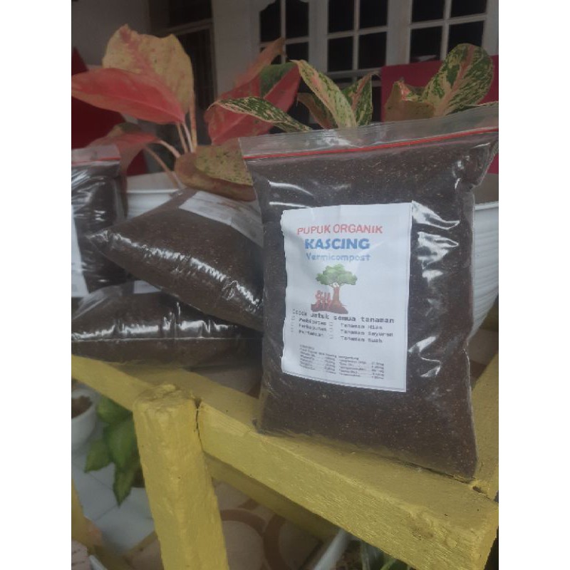 Jual Pupuk Kascing Vermicompost | Shopee Indonesia