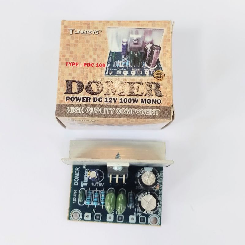 Jual Kit Power Amplifier 100W Mono Domer DC 12V Tunersys | Shopee Indonesia