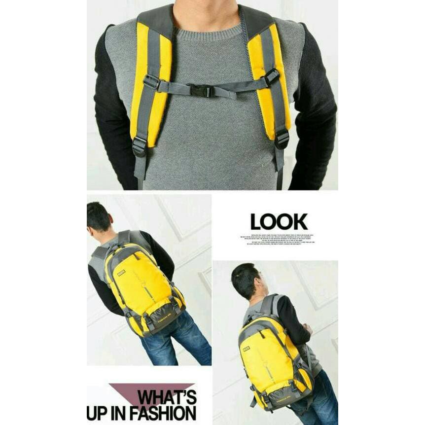 Jual Jual!! Tas Ransel Gunung Mini Carrier Daypack - Outdoor Hiking Backpack 45L Paling Baru ...