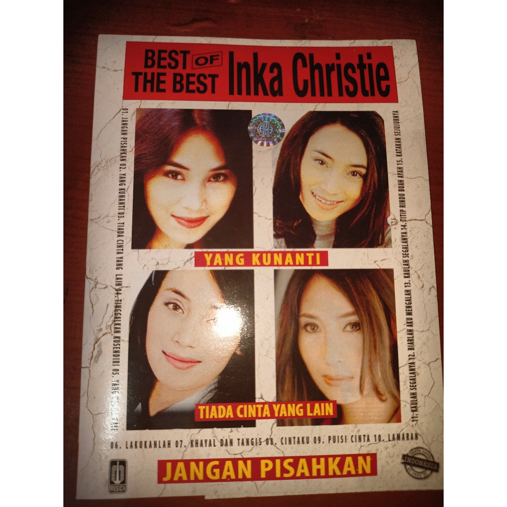 Jual VCD ORIGINAL BEST OF THE BEST INKA KRISTY JANGAN PISAHKAN Prod.Musica studios | Shopee ...