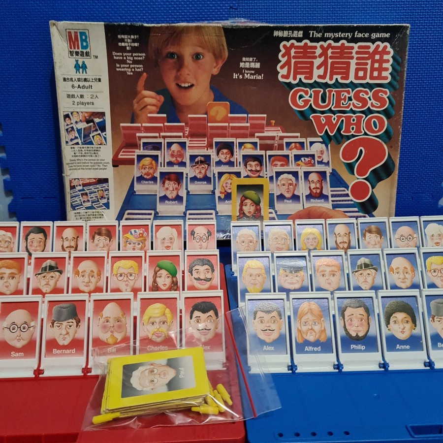 Jual Board Game - Guess Who? 1987 by MB | Shopee Indonesia