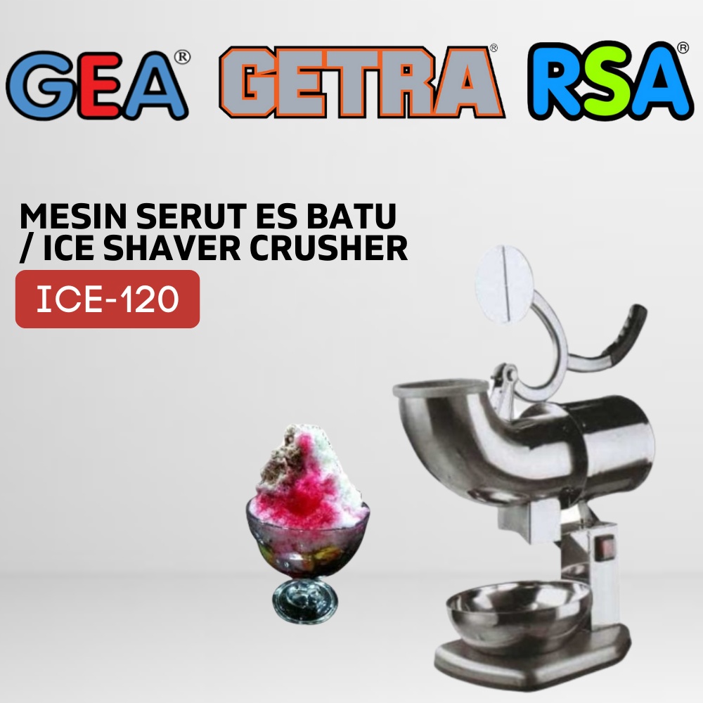 Jual ICE CRUSHER GEA ICE-300SC MESIN ES SERUT KEPAL MILO ORIGINAL ...