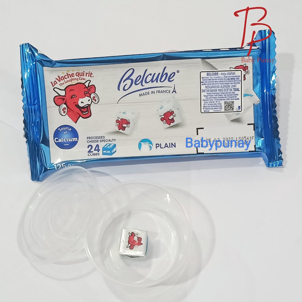 Jual BELCUBE PLAIN CHEESE KEJU MPASI ecer 1cube EXP FEB 2026/ KEJU BAYI ...