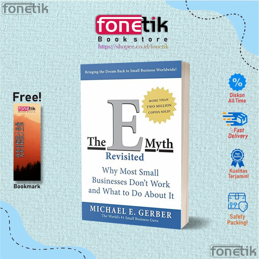 Jual The E-Myth Revisited by Michael E. Gerber (English Version ...