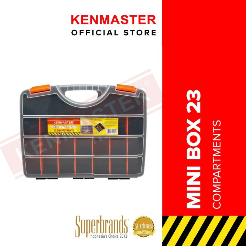 Jual Mini Box With Handle 23 Compartment MK23- Toolbox Koper Slot Kotak ...
