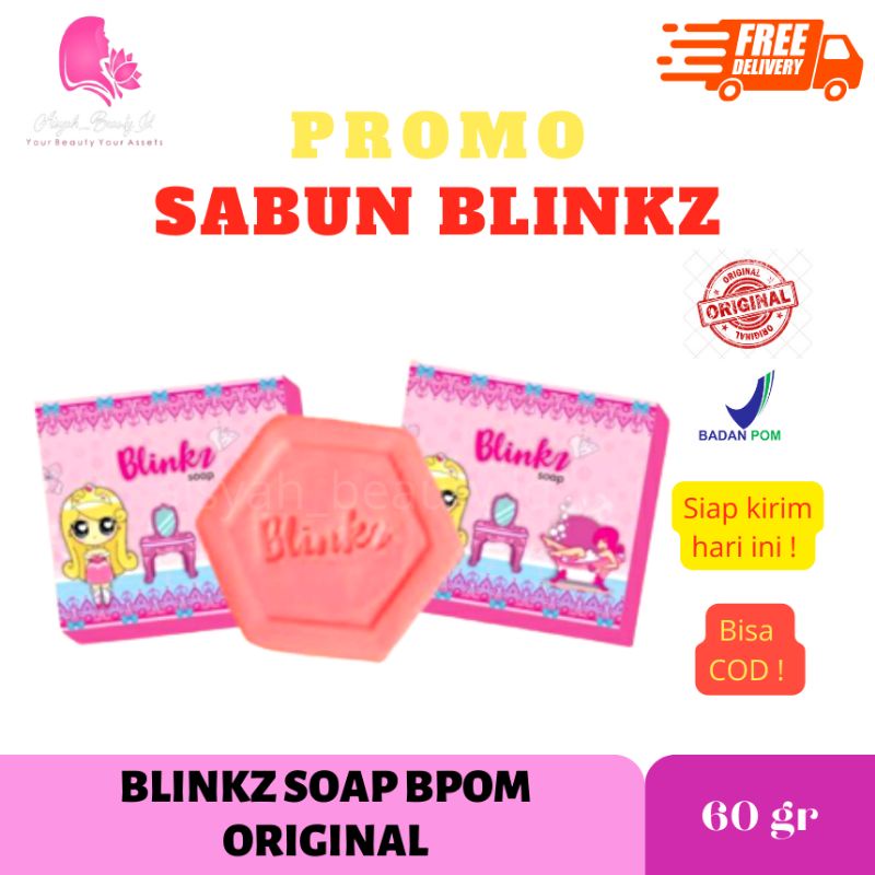 Jual [BISA COD] BLINK SOAP ORIGINAL BPOM | BLINKZ SOAP | SABUN BLINKS ...