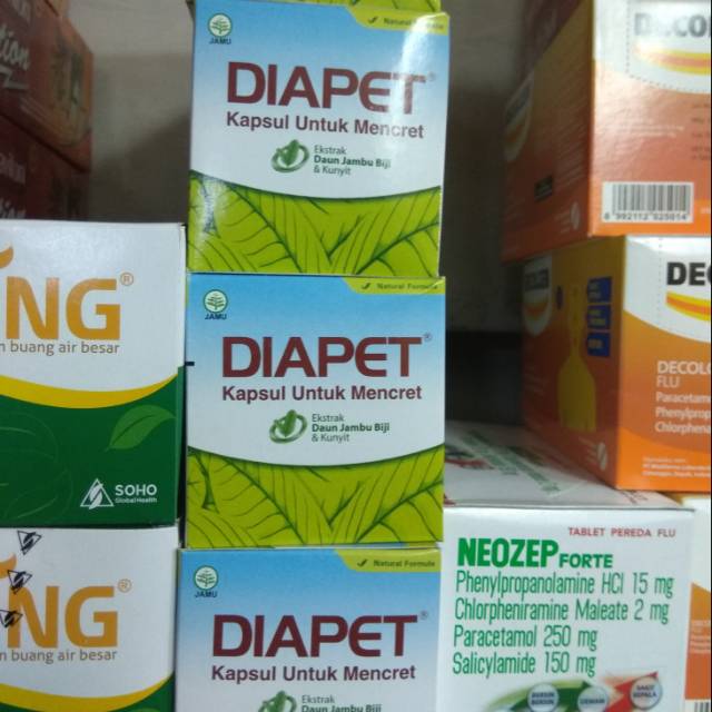 Jual Diapet box isi 25 strip | Shopee Indonesia