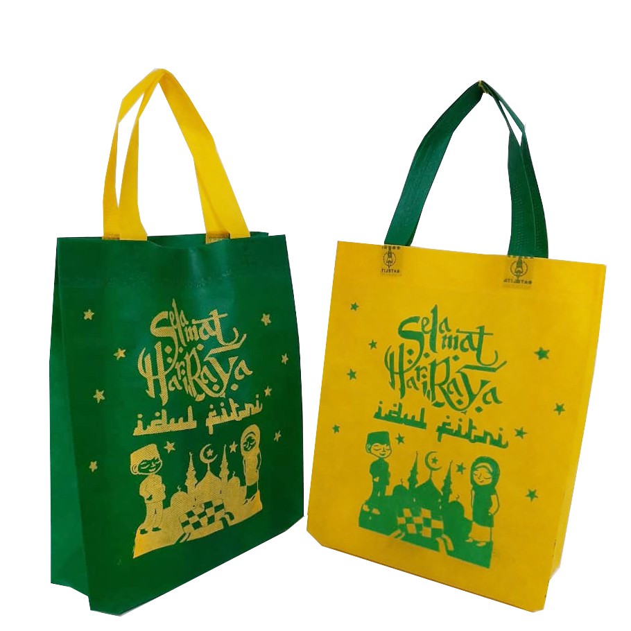 Jual Edisi Idul Fitri / Tas Spunbond Lebaran Tali 25x35x8 | Shopee Indonesia