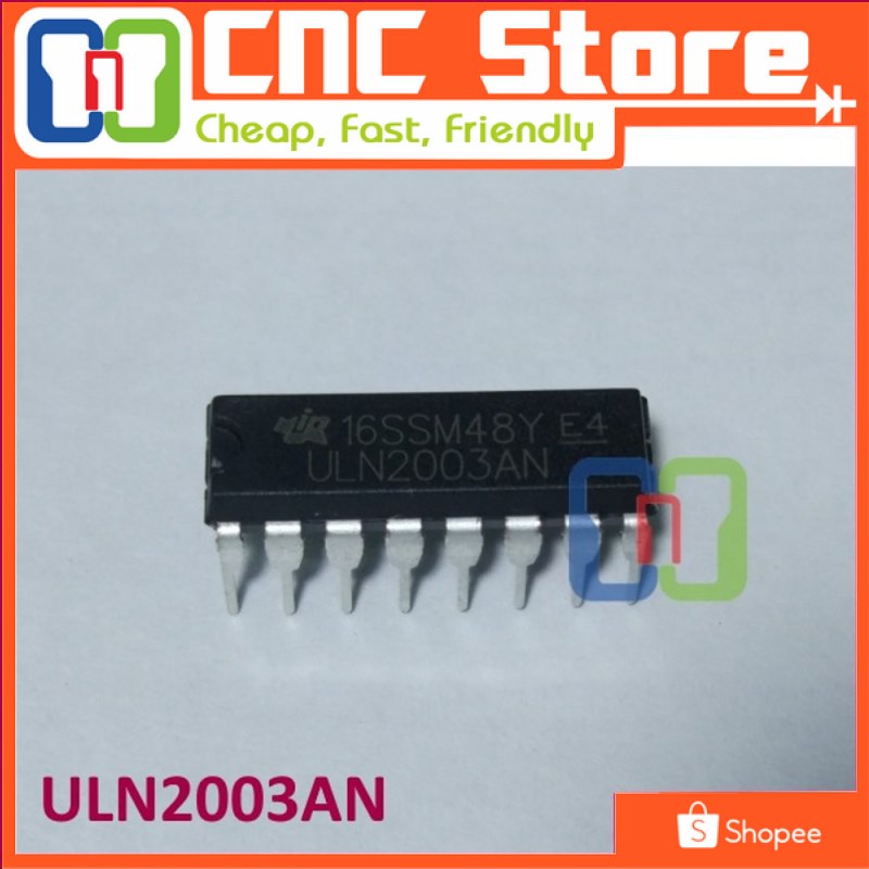 Jual [ICS-0015] ULN2003 DIP-16 DARLINGTON TRANSISTOR ARRAY IC | Shopee Indonesia