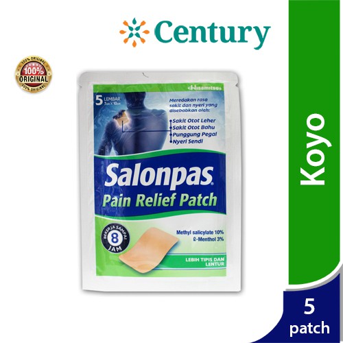 Jual Salonpas Pain Relief Patch 5's | Shopee Indonesia