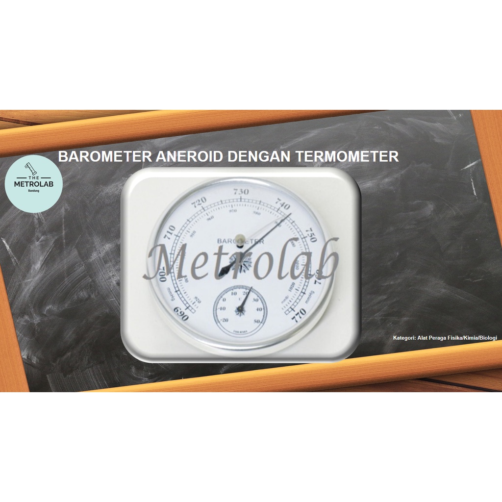 Jual Barometer Aneroid dengan Termometer | Alat Ukur Kelembaban Udara ...