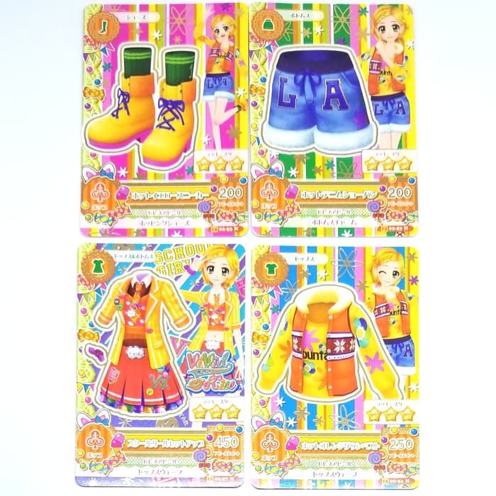 Jual Kartu Aikatsu set 4 Hinaki Shinjou Vivid Kiss Japan Rare Ver 15 02 ...