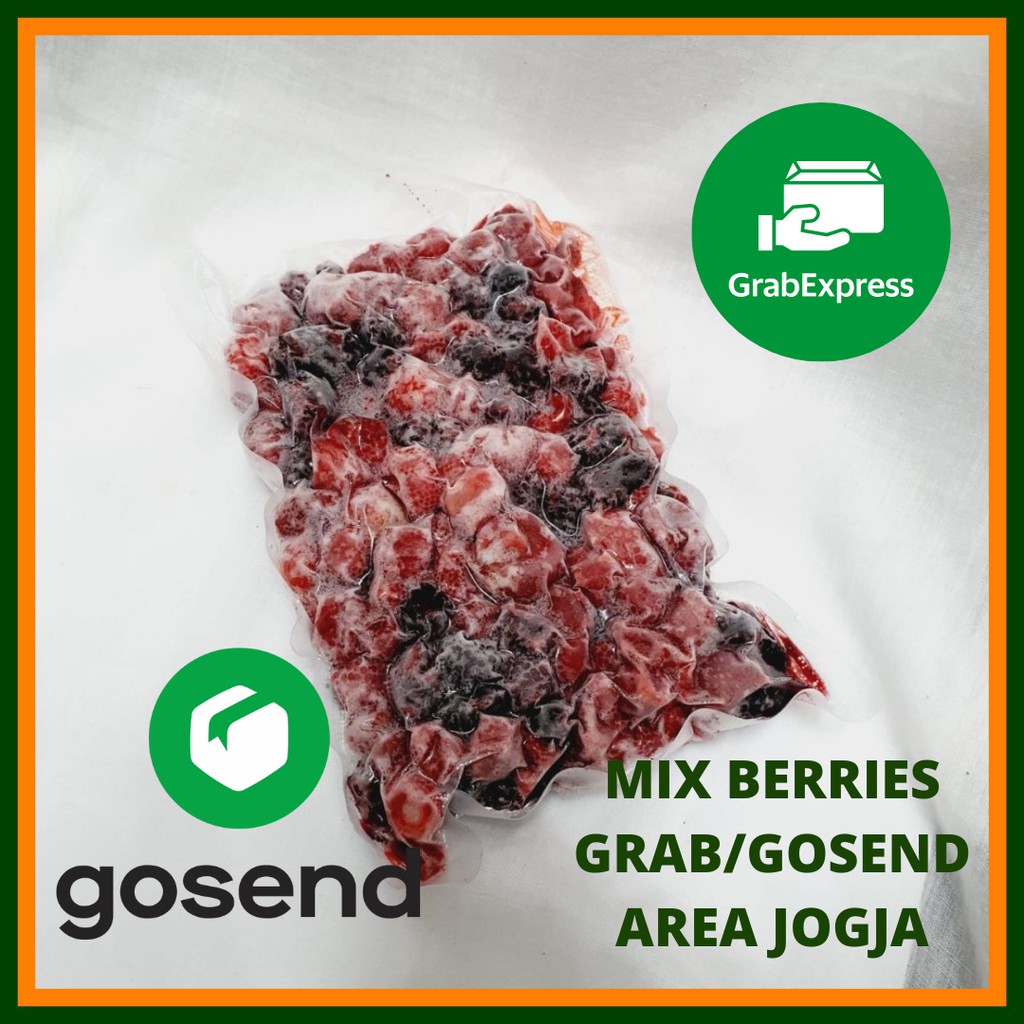 Jual Mix berries frozen fruits / Buah beku berries berry Mix berry 500 ...