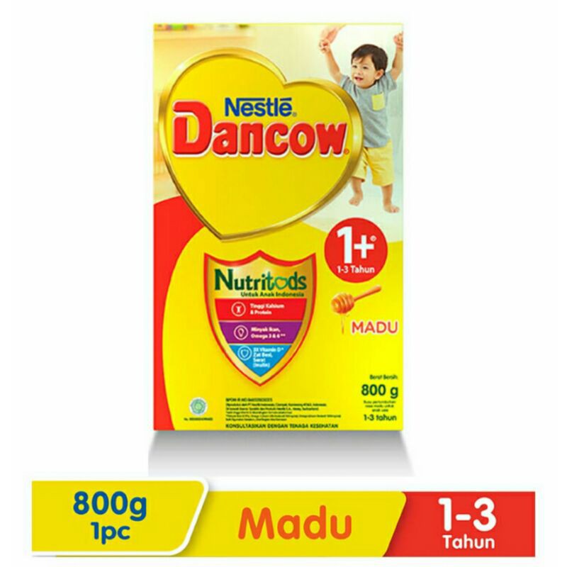 Jual Nestle Dancow 1+ Madu 1-3 Tahun 750 gr - Nutritods Susu ...